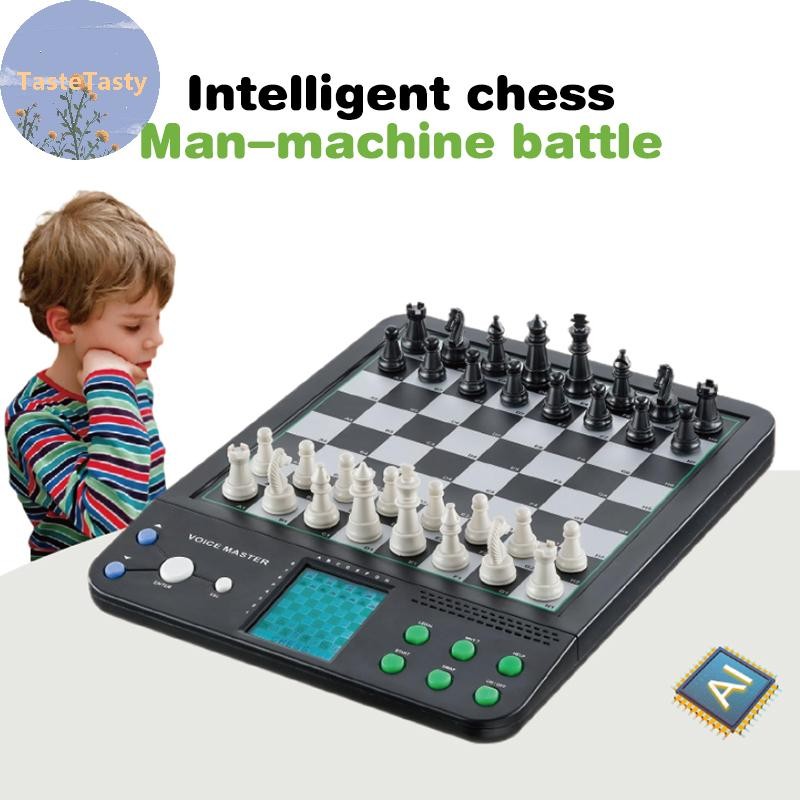 TasteTasty Electronic Chess Game Magnetic Chess Piece Sensory Board ...