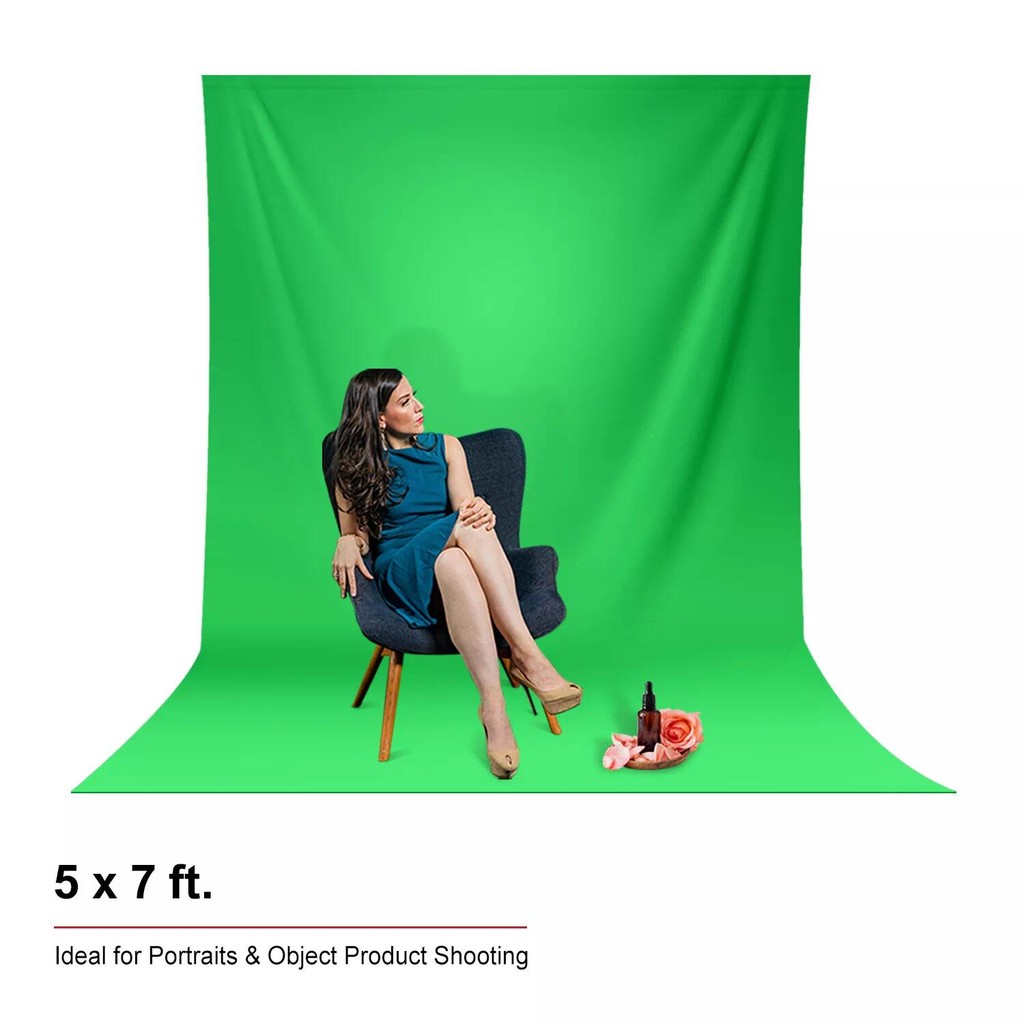 !new! 5x7ft Green Chromakey Backdrop Screen Photography Photo Video ...