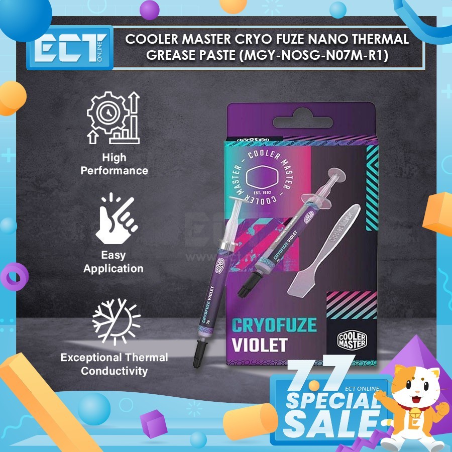 Cooler Master Cryo Fuze Nano Thermal Grease Paste (MGY-NOSG-N07M-R1 ...