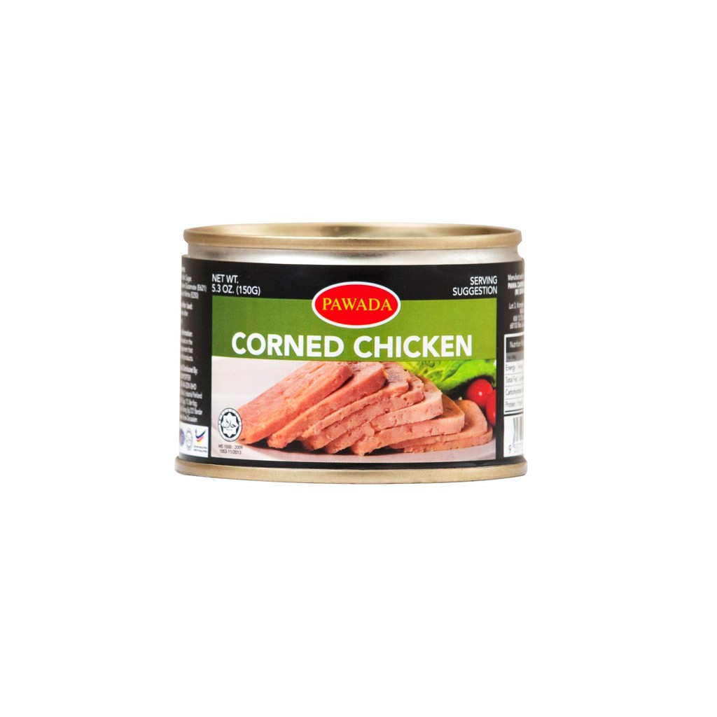 PAWADA CORNED CHICKEN (JUICY AND MEATY) 150G | Shopee Malaysia