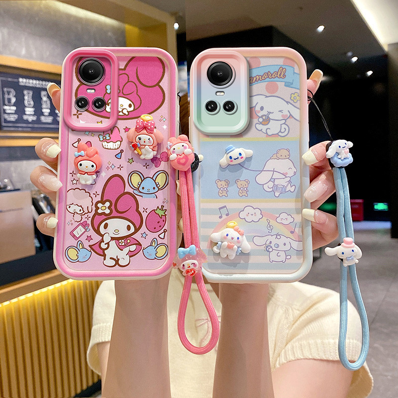 casing oppo reno 10 5g case oppo reno 10 pro 5g Cute 3D Doll phone case ...