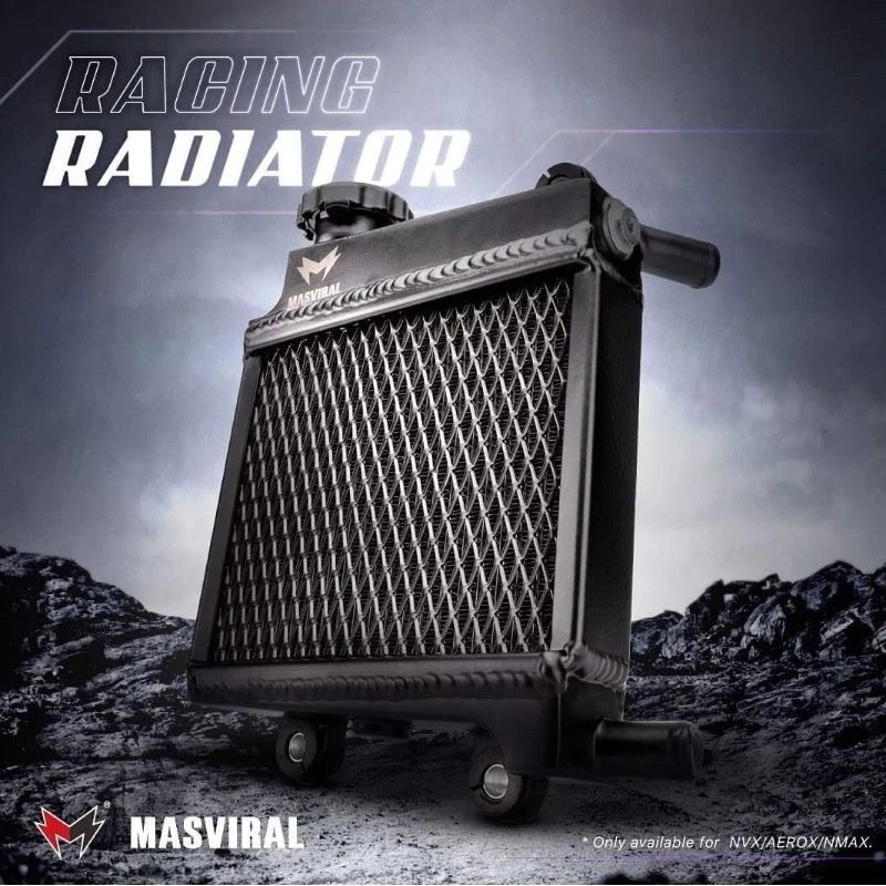 MASVIRAL RACING AEROX NVX V1 V2 NMAX V1 V2 RACING RADIATOR COOLANT ...
