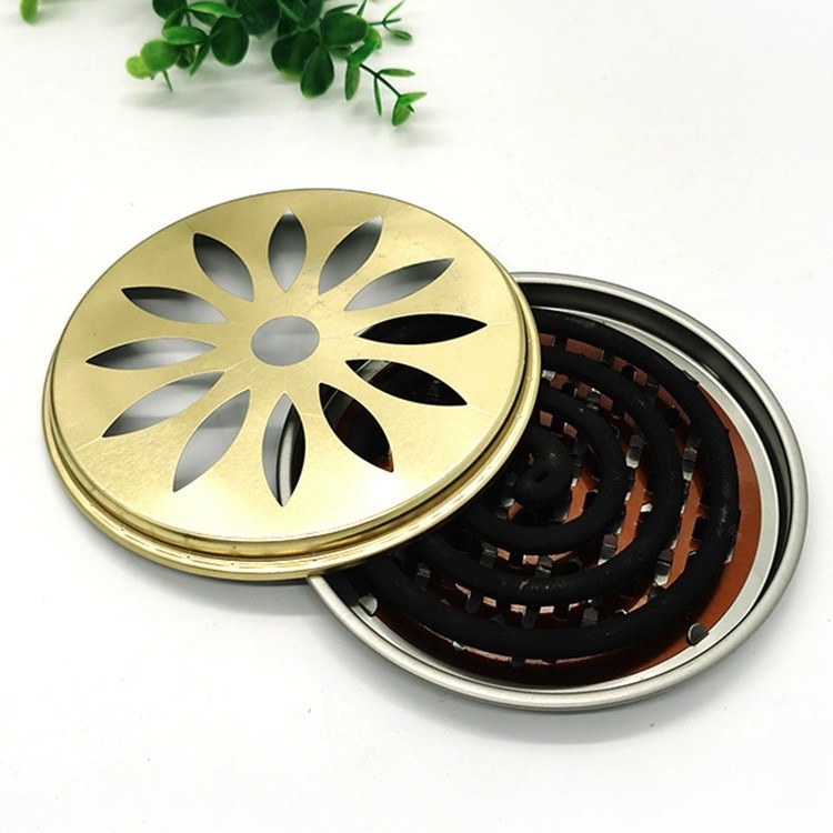Steel Mosquito Coil Box With Cover Mosquito Repellent Container ...