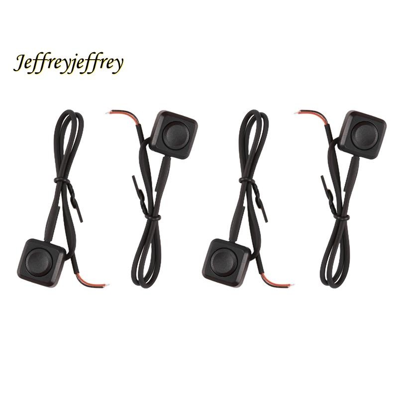 4 PCS Momentary Push Button on Off Switch Black Plastic Momentary ...