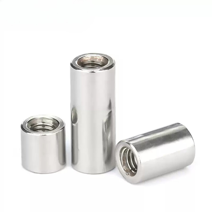 [RL] Coupling Nut 304 Stainless Steel M8 M10 M12 Threaded Connector Nut ...