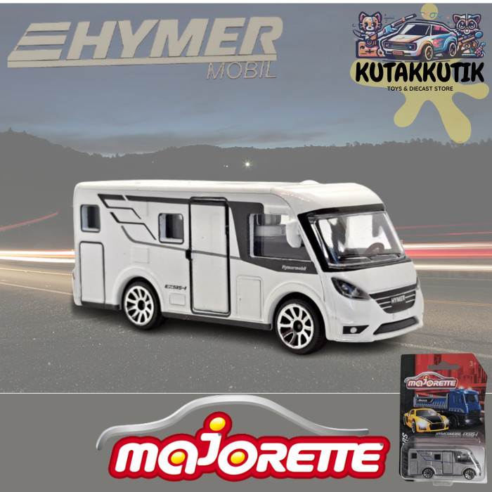 Majorette Car Camper Van Bus Hymermobil Exsis I Abu Silver City Cars ...