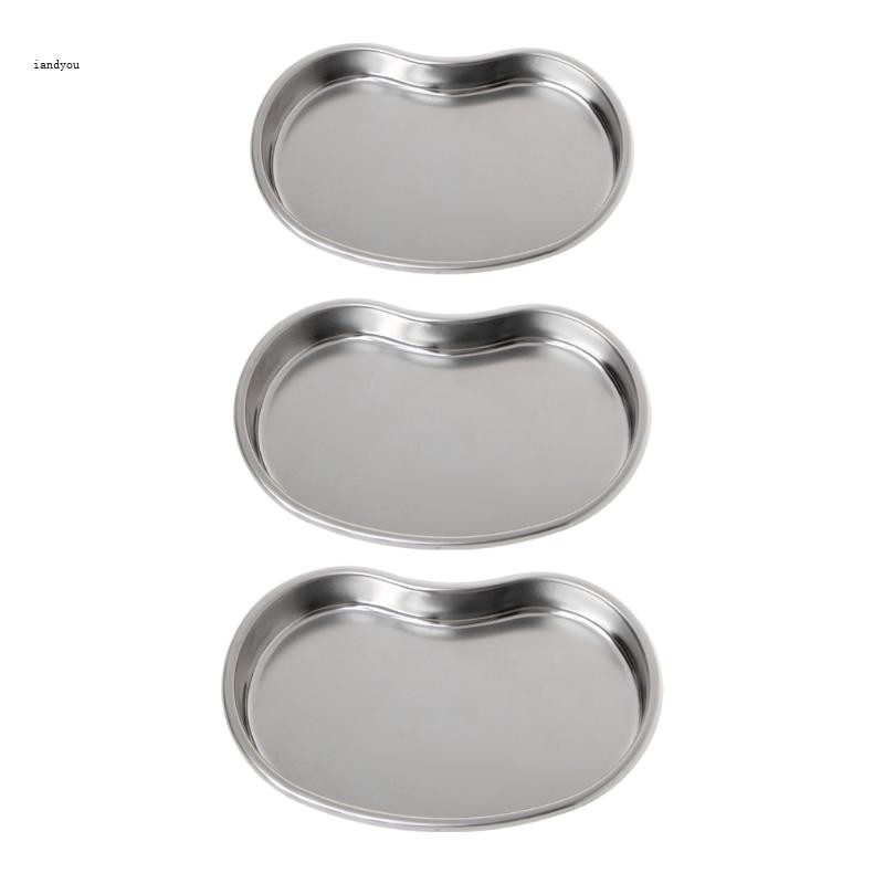 iny Kidney Shaped Emesis Basin Stainless Steel Kidney Tray Reusable ...