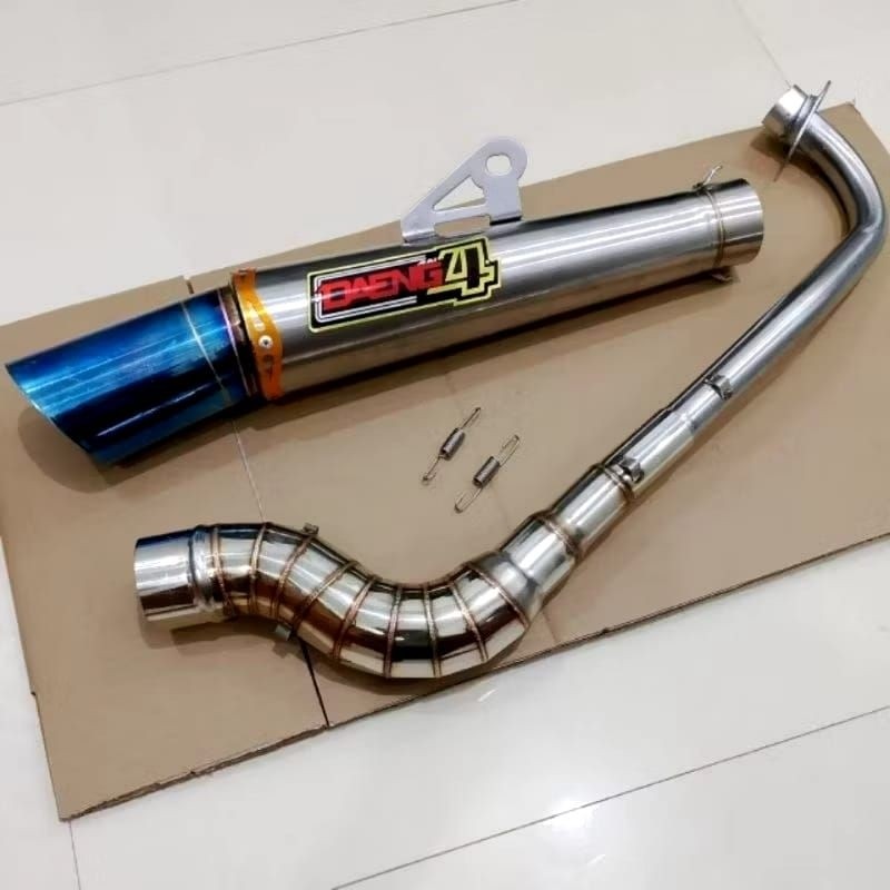 Daeng SAI4 PIPE CANISTER 1 SET FOR XRM RUSI WAVE 100/125 DASH 110/125 ...
