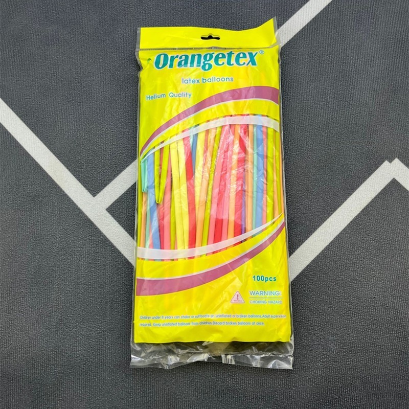 260Q Orangetex Twisting Long Magic Balloons [50/100 pcs] Belon Panjang ...