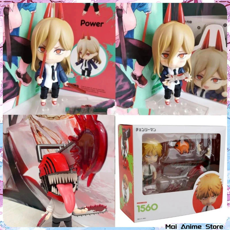 Chainsaw Man Power Anime Figure Denji Alih Action Figure Denji Action ...