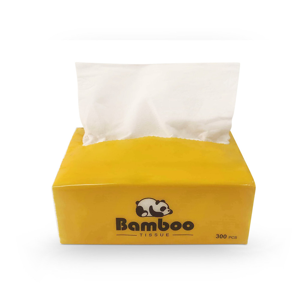 Bamboo Tissue /Tisu/Tissue Soft Facial Tisu 300pcs Non-Fluorescent ...