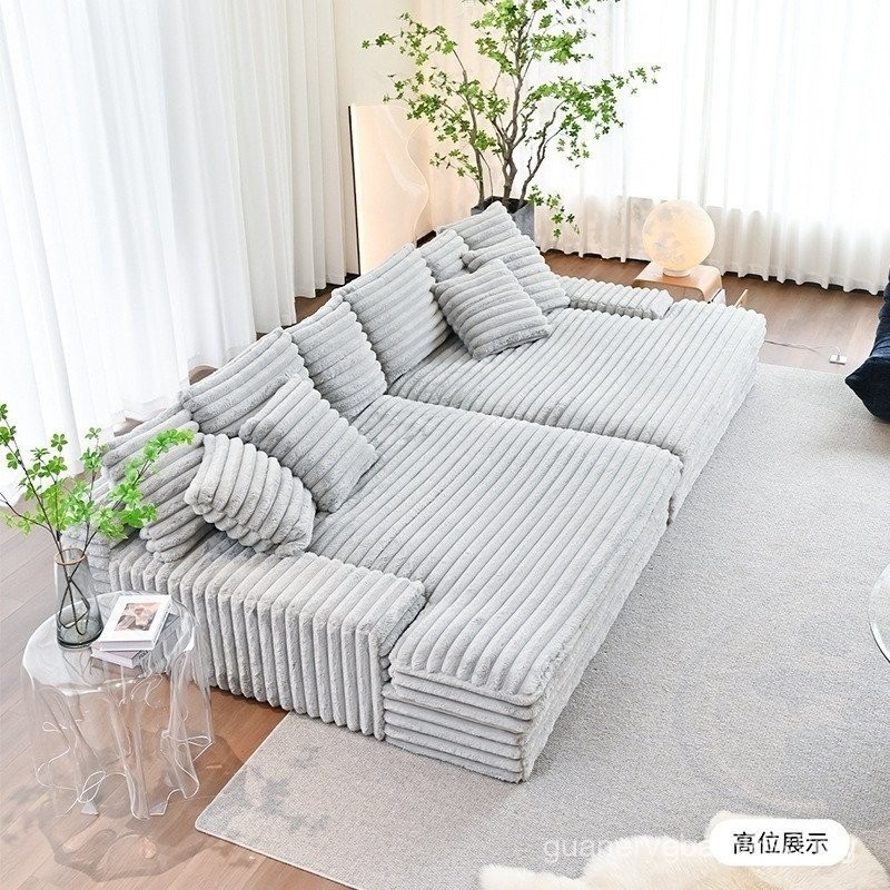 Katil Sofa mampat malas tebal jalur ke bawah awan duduk besar dalam ...