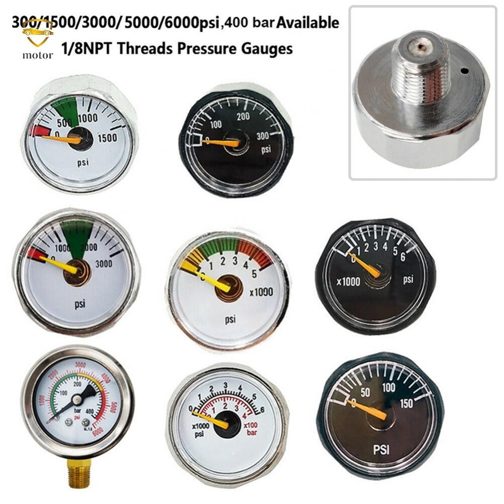 Easy to Use Mini Manometer 0 6000psi Gauge for Paintball Air Torch ...