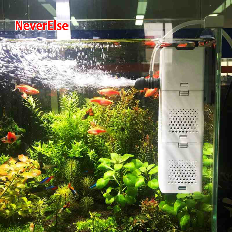 Aquarium pump filter water pump 6W 15W for small fishtank, Aquarium ...