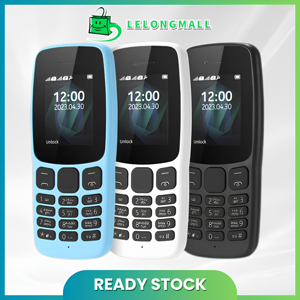 Nokia 106 Dual Sim Phone mobile 2G 1.8 inch dual SIM button feature Old ...