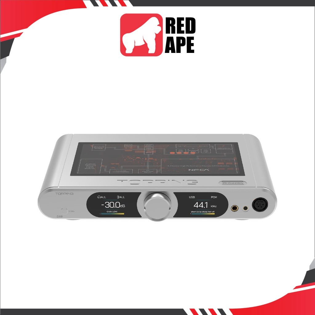 Topping DX9, Flagship Desktop DAC and Amplifier: AK4499 Balanced XLR ...