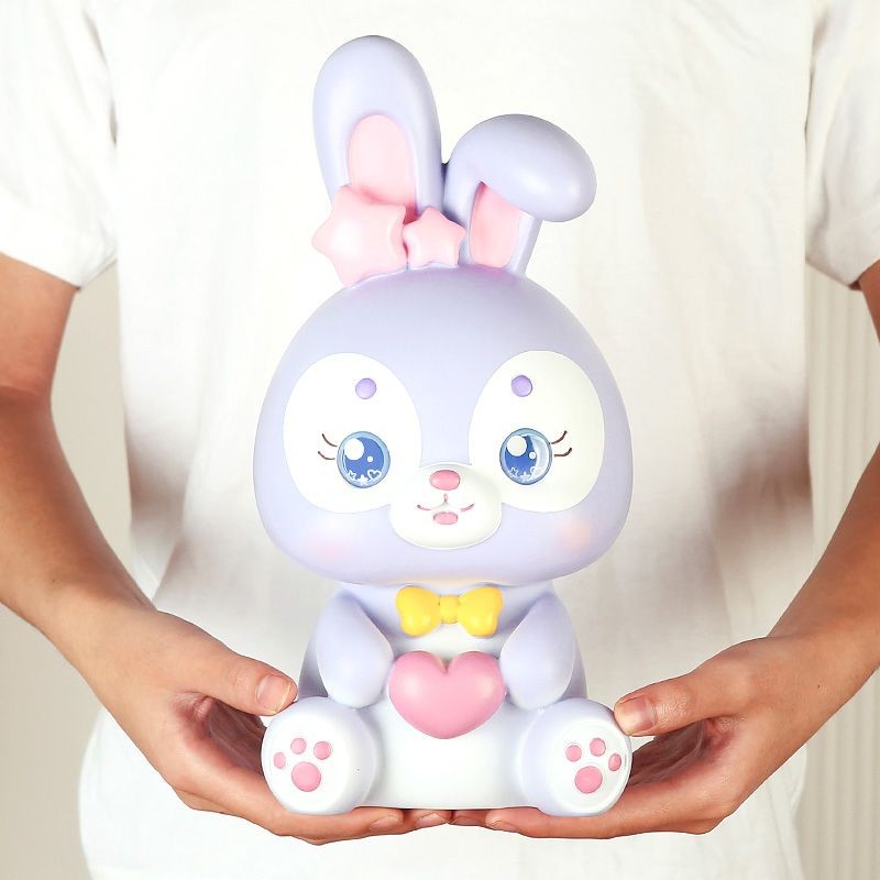 Rabbit Piggy Bank Girl Princess Piggy Bank Can Be Stored Can Be Picked ...