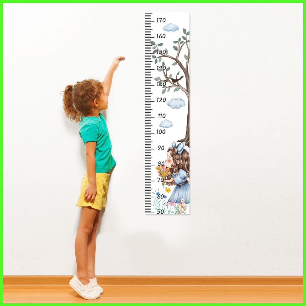 Height Growth Chart For Wall Measuring Height Chart And Kids Decor ...