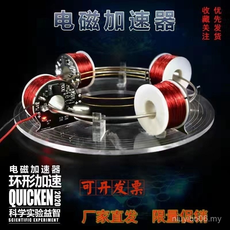 Electromagnetic Ring Accelerator Electromagnetic Cannon Suspended ...