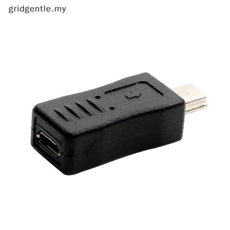 [GDT] Black Micro USB Female to Mini USB Male Adapter Charger Converter ...