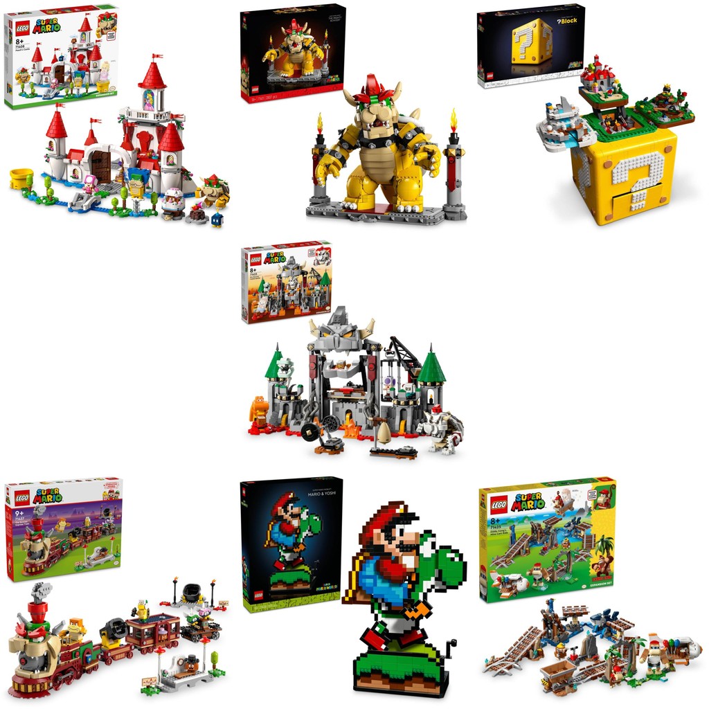 LEGO Super Mario Bowser Express Toy Birthday Present Block Boys Girls ...