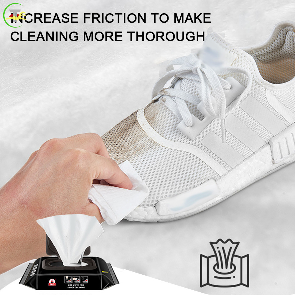 Freshing Wash Free Cleaning Wipe For Shoes Easy Using Shoes Stains ...