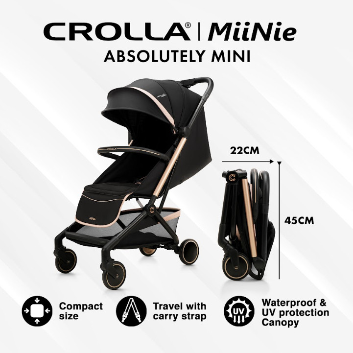 Crolla Miinie - Compact size stroller | Shopee Malaysia
