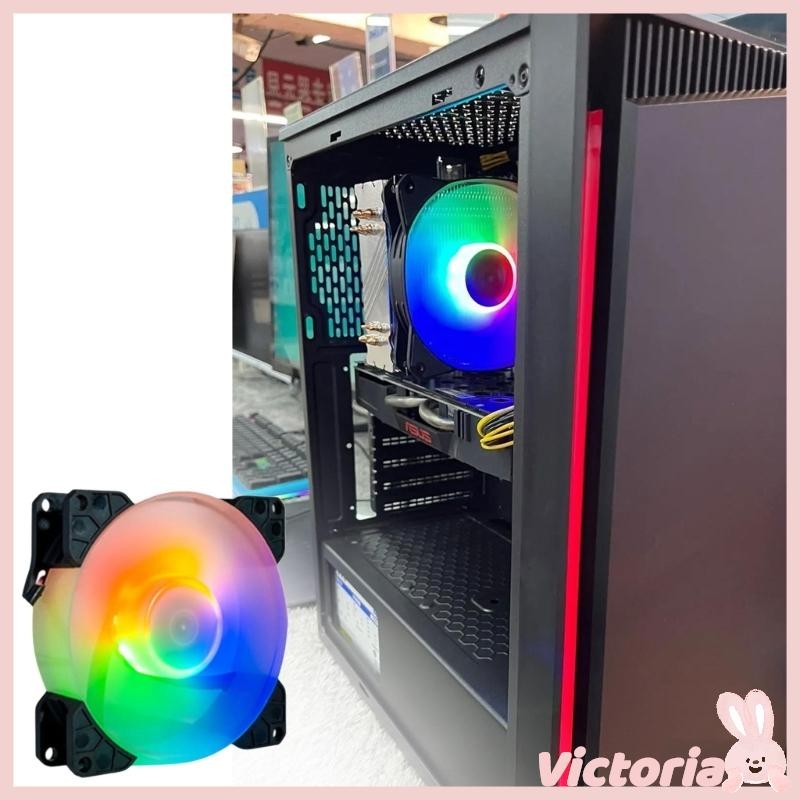 VIC Quiet Computer Fan Quiet PC Fan ARGB 5V 3Pin Cooling Fan For ...