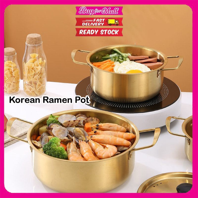 Periuk Mee Segera Gaya Korea Periok Mee Ramen Dengan Penutup Mee Sup ...