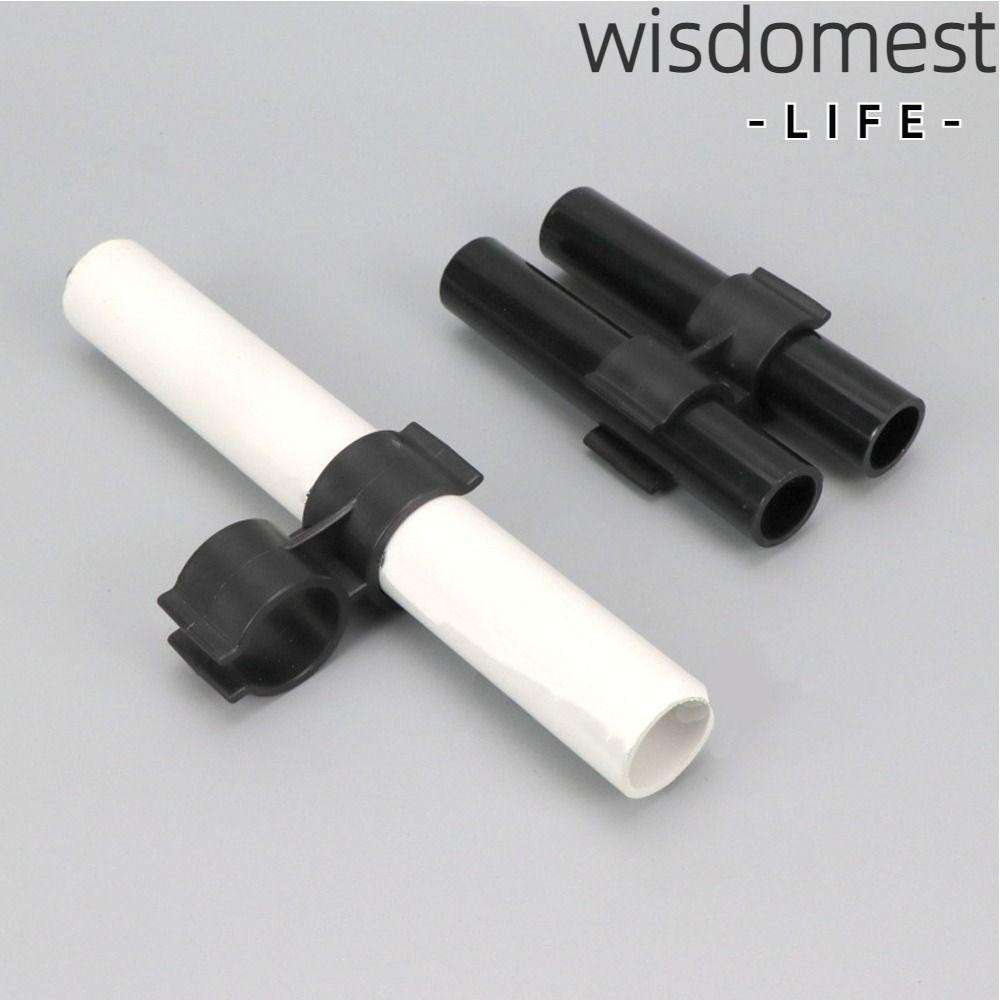 WISDOMEST1 6pcs PVC Pipe Clamp, Agricultural Irrigation Double U Type ...