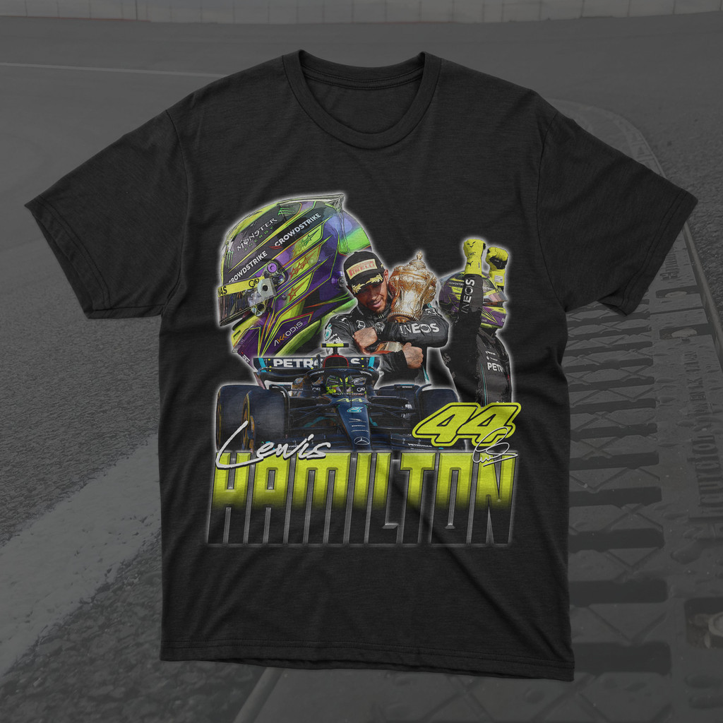 fashion Lewis 2025 Hamilton Formula 1 Racing Graphic T-shirt, F1 Racing ...