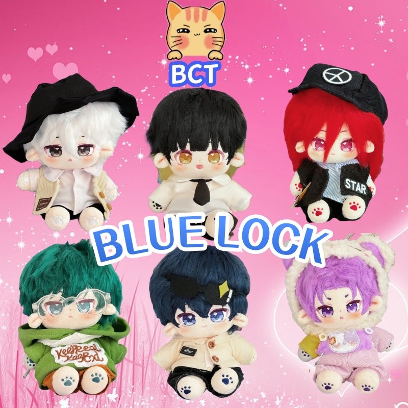 BCT In Stock BLUE LOCK Plush Toys Isagi Yoich Plushies Football Anime ...