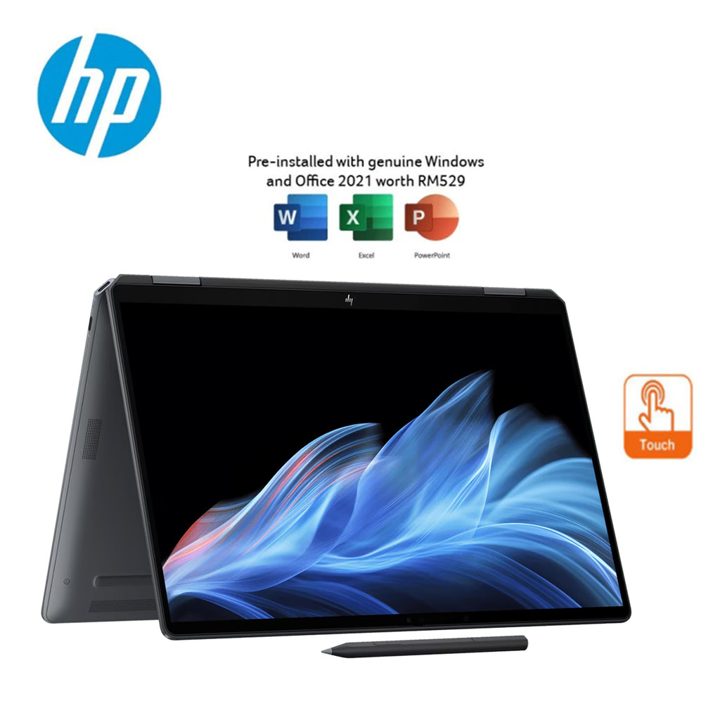 HP OmniBook Ultra Flip 14-fh0033TU 14" 2.8K OLED Laptop Eclipse Gray ...