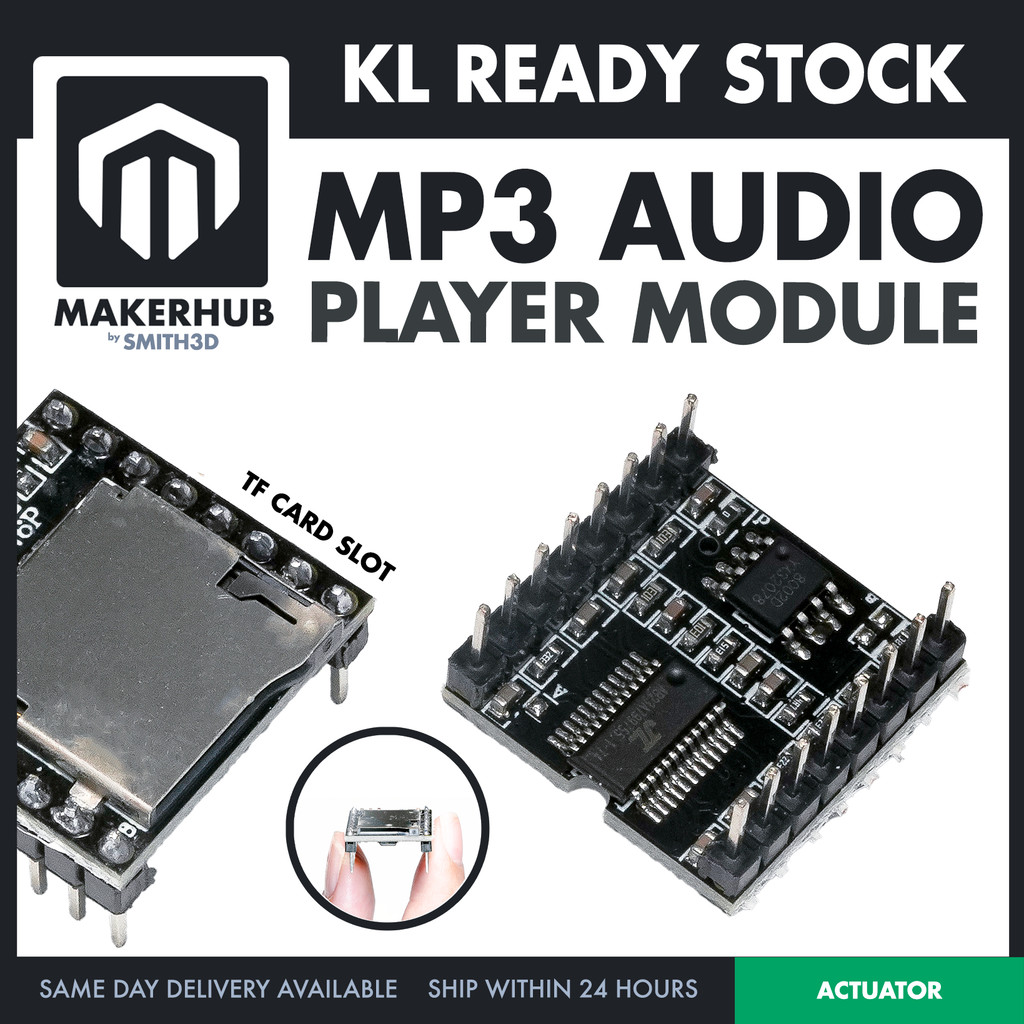 Mini MP3 Player Module DFPlayer Music Sound Module Arduino Compactible ...