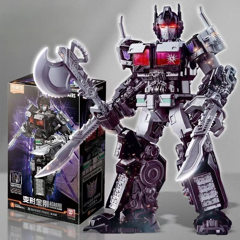 【Ready Stock】blokees transformers Pluco Building Block Man Beyond ...