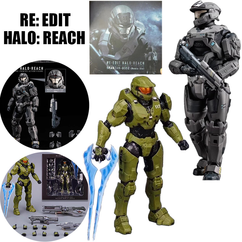 RE: EDIT Mjolnir mark VI GEN 3 Action Figure Halo Spartan-B312 Halo 5 ...