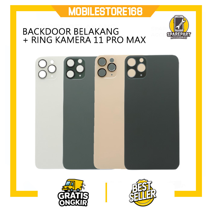 Backdoor GLASS BACKGLASS PART 11 PROMAX + CAMERA RING ( BACKDOOR SPARE ...