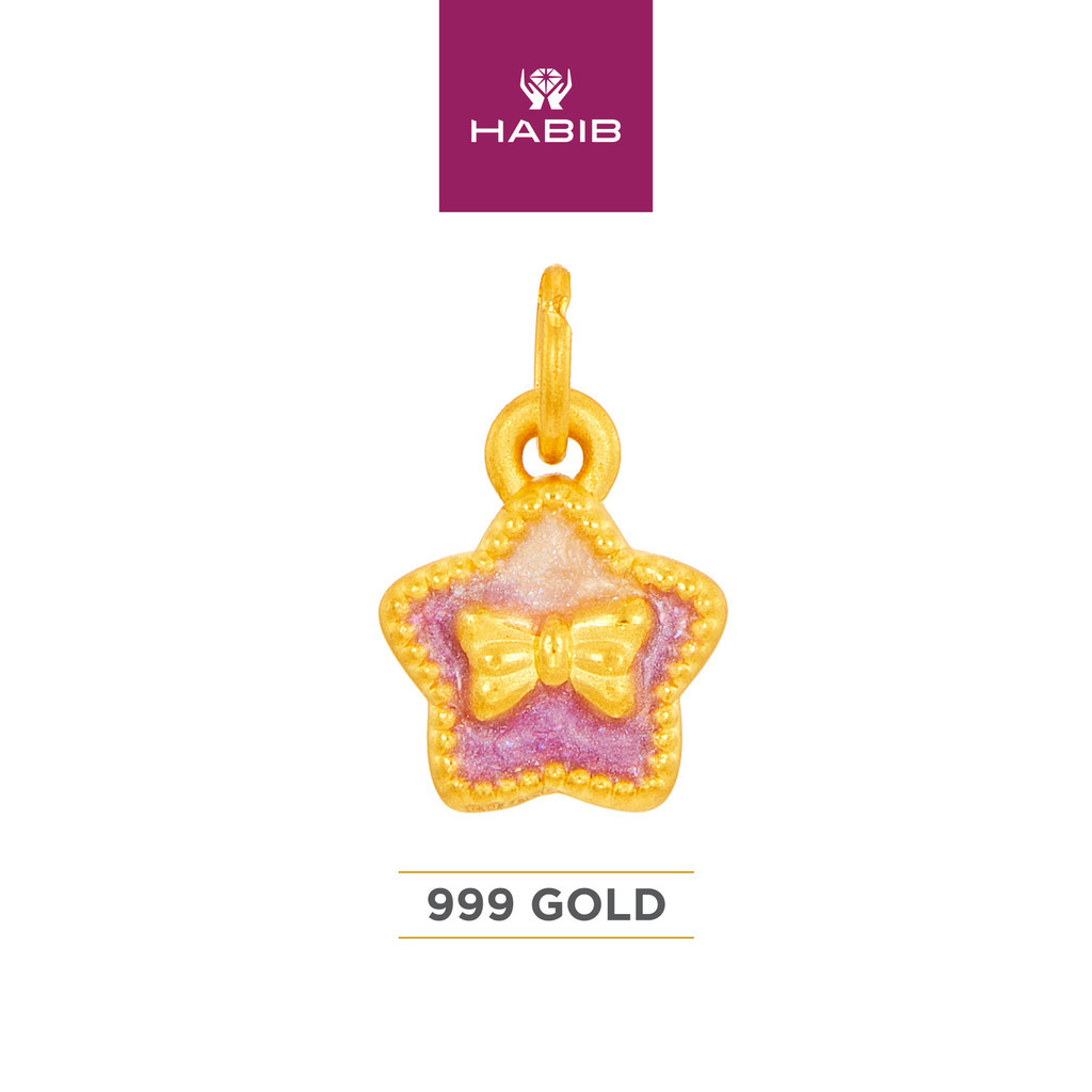 HABIB 999/24K Yellow Gold Charm 9GCM00051224 | Shopee Malaysia
