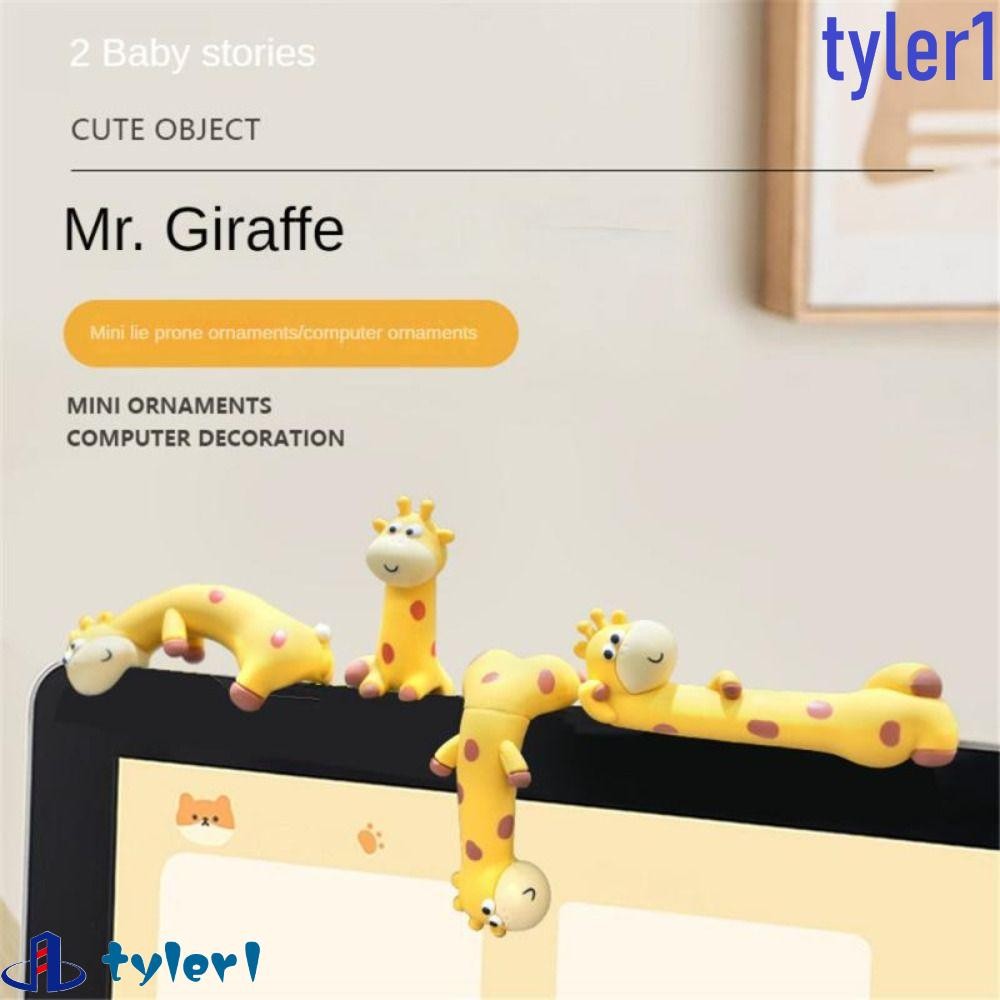 TYLER1 Computer Monitor Decor, Navigator Screen Lying Animal Giraffe ...