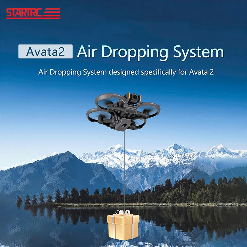 STARTRC Airdrop System for DJI Avata 2 Top Extension Mount Holder Air ...