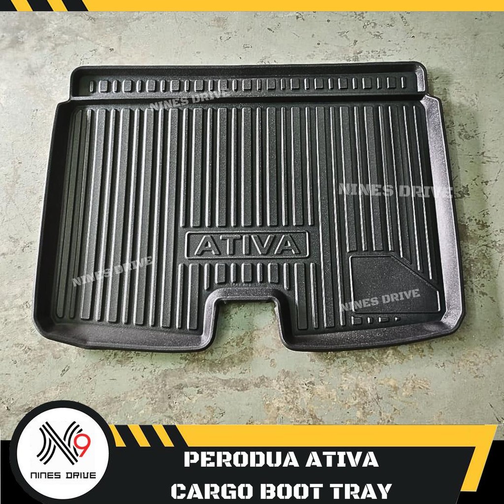 PERODUA ATIVA BOOT TRAY / CARGO LUGGAGE TRAY 2023 2024 | Shopee Malaysia