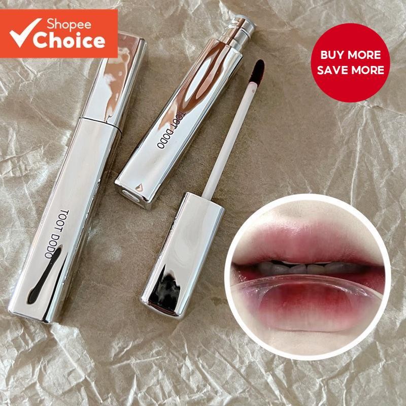 Toot Dodo Flower Heart Scattering Small Silver Tube Mirror Lip Glaze ...