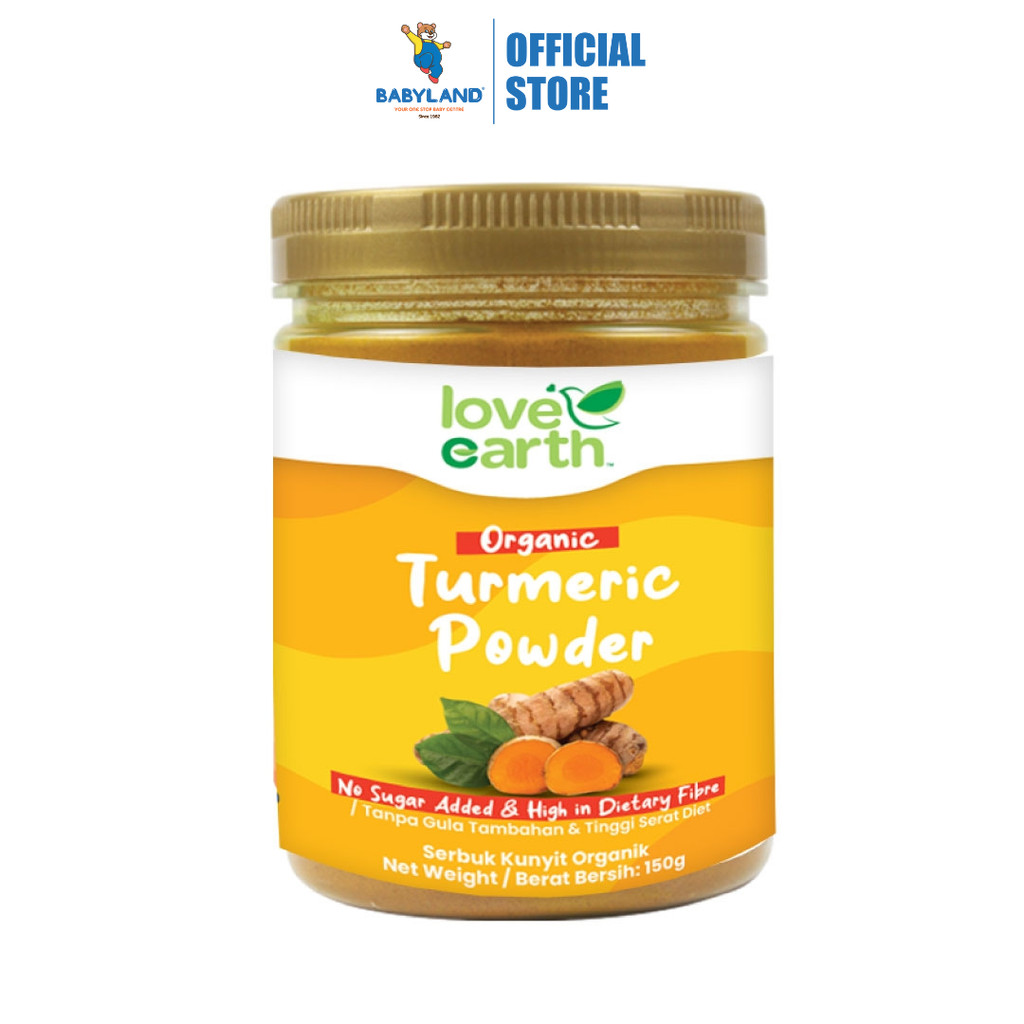 Love Earth Organic Turmeric Powder (150g) | Shopee Malaysia