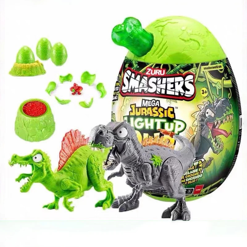 ZURU Smashers Mini Mega Jurassic Lightup Dino Surprise Egg T-Rex ...