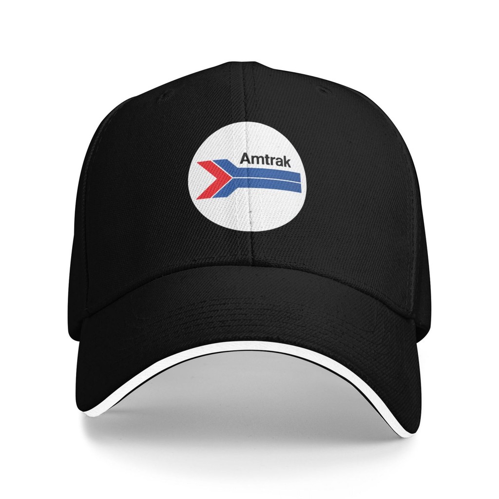 Amtrak Railroad Distressed Train Logo Hot Print Wear Fashion Baseball ...