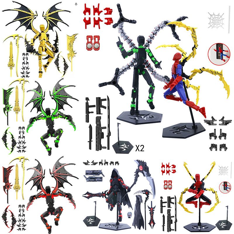 New 3D Printing Magnet SpiderMan VS Doctor Octopus Dummy Lucky 13 ...