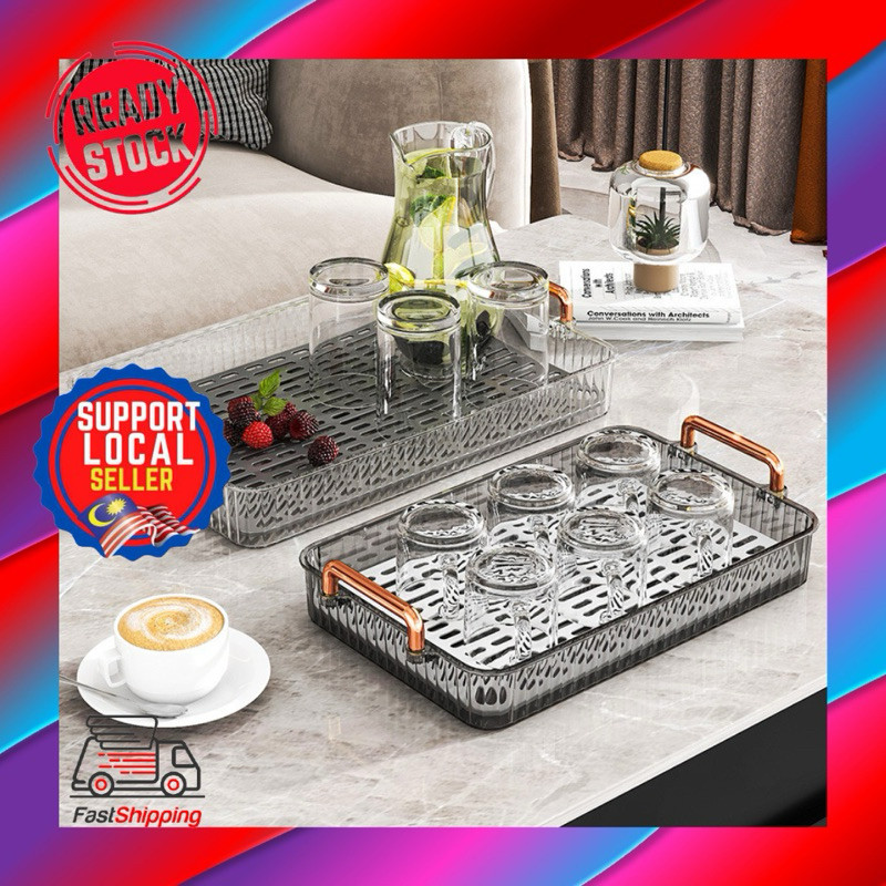 Tray Hidang Air Tea tray brewing table light luxury tea set cup holder ...