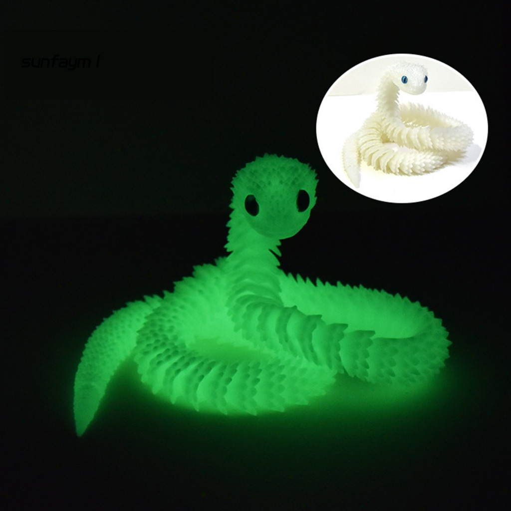 SUNFA Charming Snake Gift Idea Educational Snake Toy Realistic 3d ...