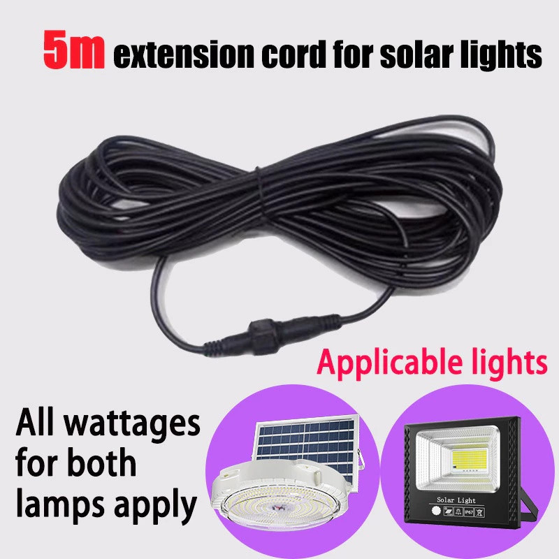 Solar Cable Extension Solar Wire Extension Solar Light Extension Cable ...