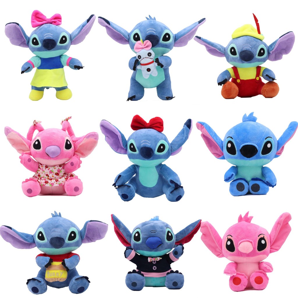 Lilo & Stitch Lilo and Stitch Doll Stitch Plush Toy | Shopee Malaysia